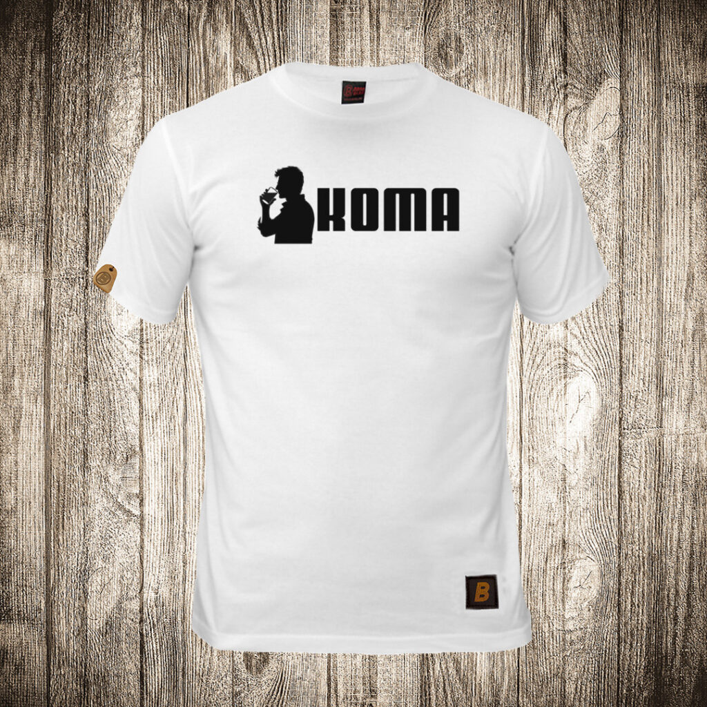Koma logo ( znak ) Alkohol | BranBlan